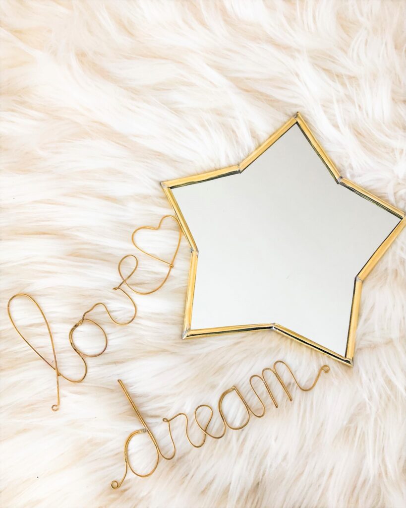 Handmade Brass Star Mirror | Souk and Soul